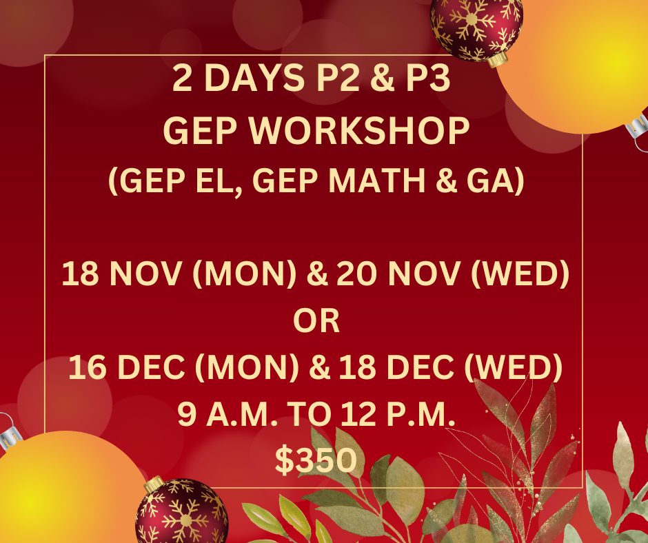 EduCHAMPS Academy - GEP, MATH & SCIENCE OLYMPIAD, PSLE, DSA, AEIS